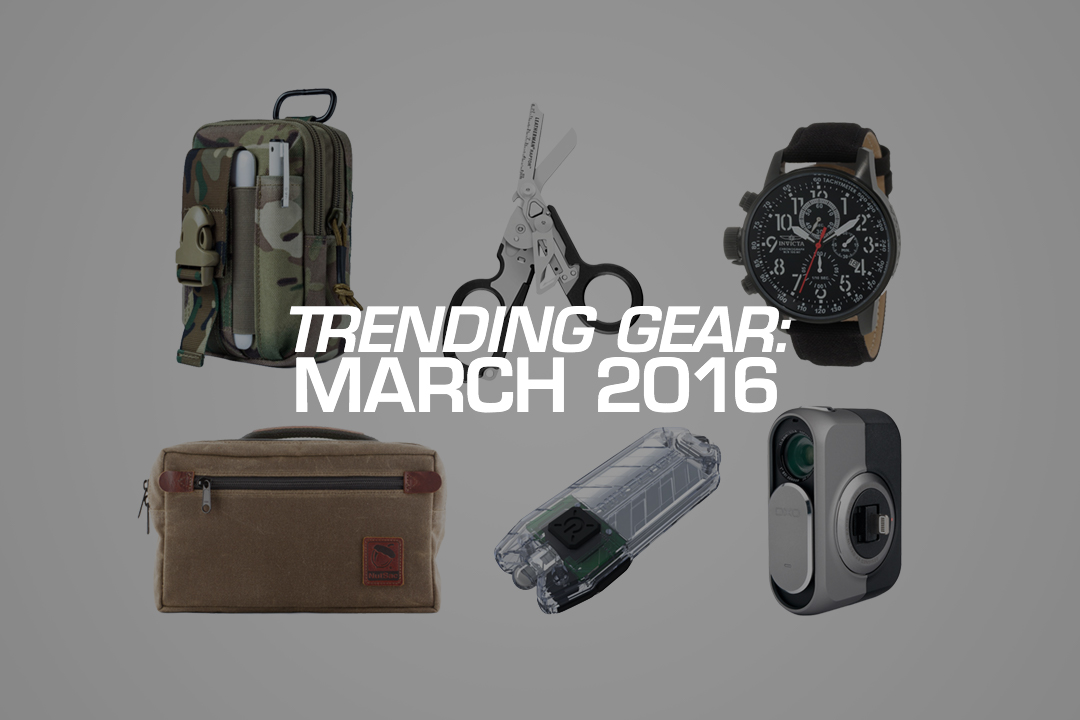 10 Trending Essentials from March - Everyday Carry
