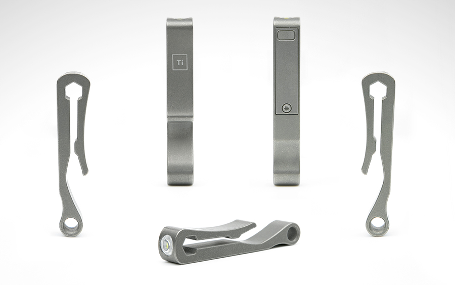 Big Idea Design Titanium Pocket Clip - Everyday Carry