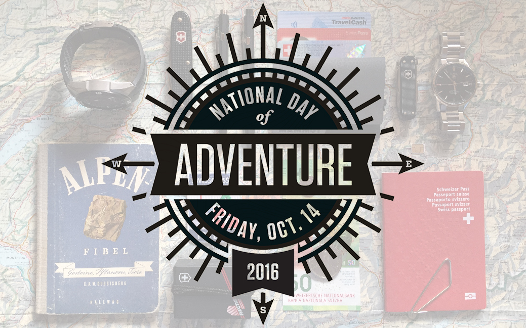 Celebrate National Day of Adventure on October 14th - Everyday Carry