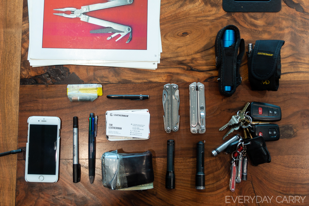 How Tim Leatherman and Our Readers EDC the FREE P Series - Everyday Carry
