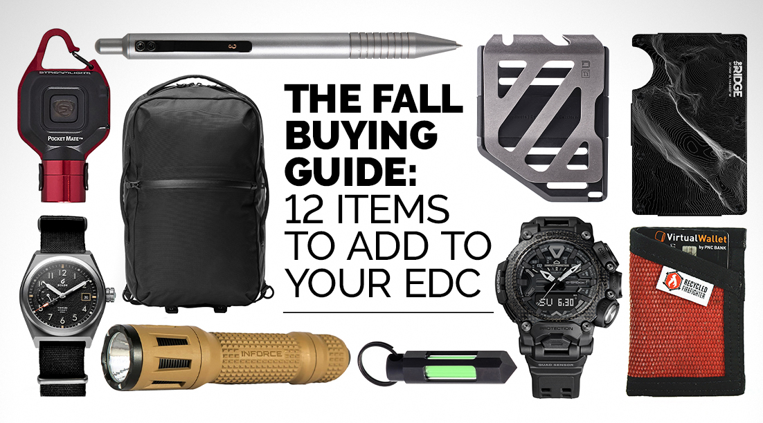 The Fall Buying Guide | 12 Items to Add to Your Everyday Carry ...