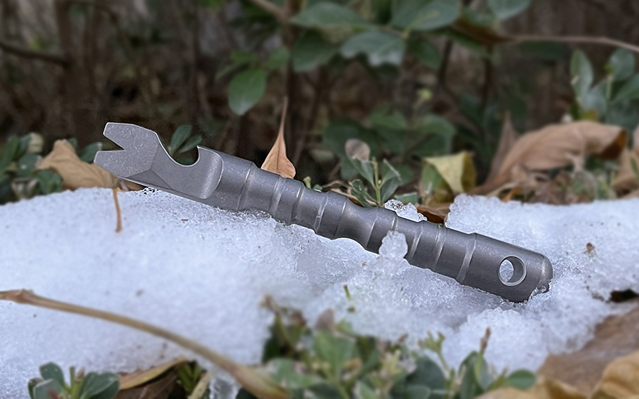 Hamans Titanium EDC Pry Tool - Everyday Carry