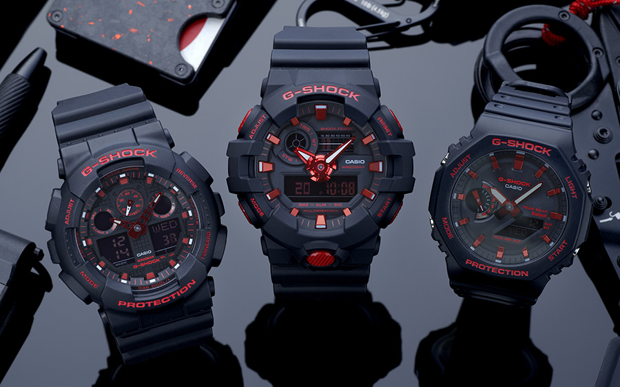 G-SHOCK Ignite Red Series - Everyday Carry