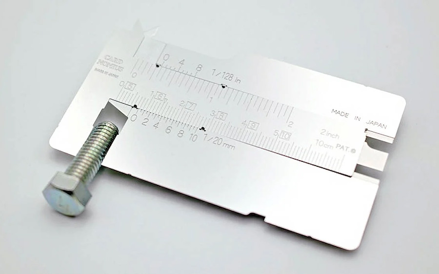 Eiger Tools Card Calipers Hobbyist’s Tool - Everyday Carry