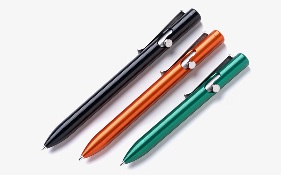 The Drop: Tactile Turn Aluminum Bolt Action Pen - Everyday Carry