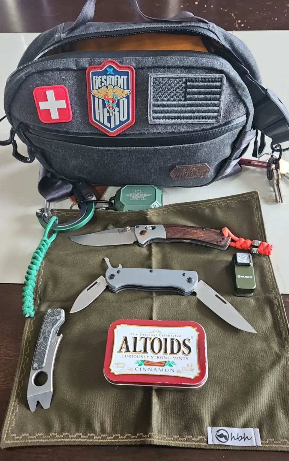 The Best Community EDC Gear: Pocket Dump from Mark Ketchum aka ...