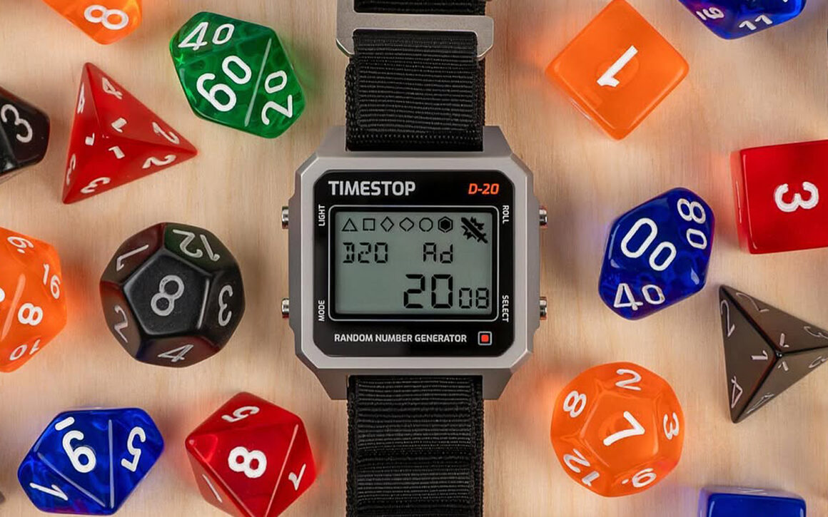 Timestop’s D-20 Watch Debuts as the Ultimate RPG Accessory With Built ...