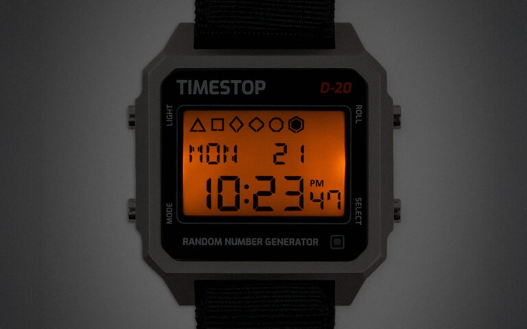 Timestop’s D-20 Watch Debuts as the Ultimate RPG Accessory With Built ...